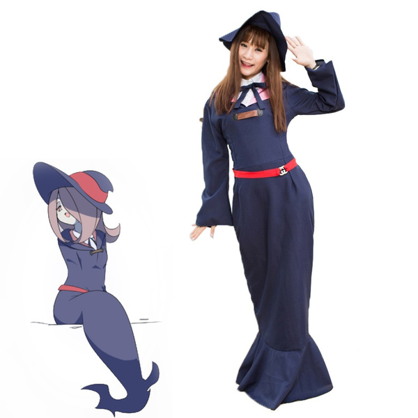 Anime Little Witch Academy Sucy Manbavaran Dress Halloween Cosplay ...