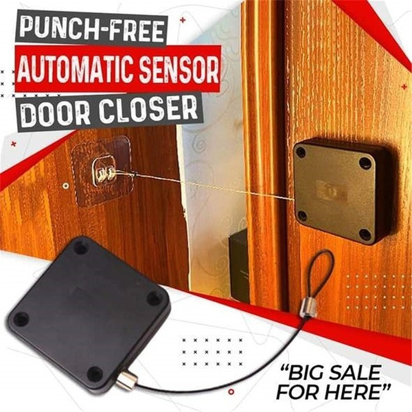 Newest 120cm Multifunctional Punch-Free Automatic Sensor Door Closer ... Newest 120cm Multifunctional Punch-Free Automatic Sensor Door Closer ...