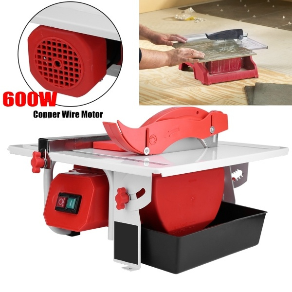Heavy Duty 600W Electric Wet Tile Cutter Cutting Machine With Cutting ...