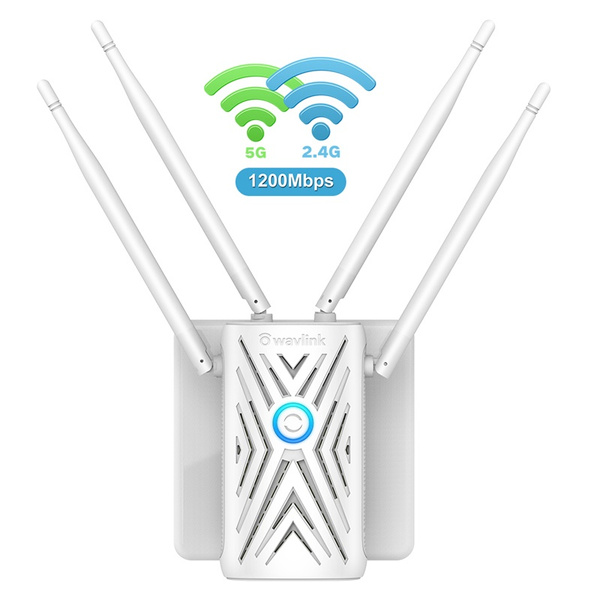 AC1200 Wifi Repeater Dual-band Wifi Range Extender 5GHz Wifi Booster ...
