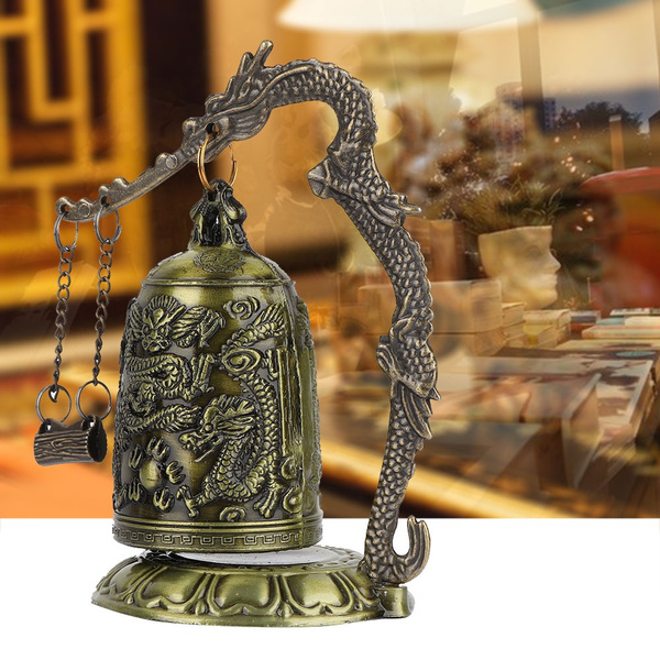 Lock Buddhist Good Luck Bell Geomantic for Meditation Altar Latest ...