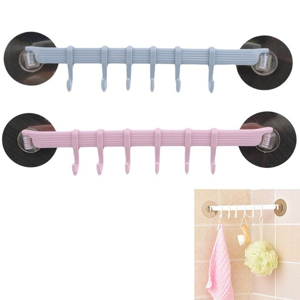 6 rows of seamless coat hooks | Wish