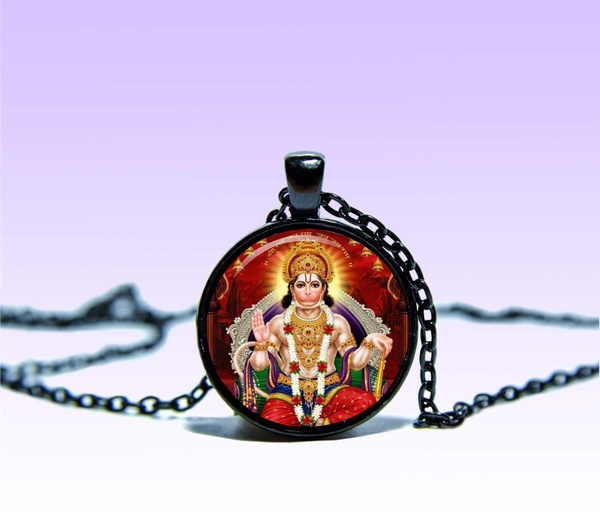 Hanuman NECKLACE Hanuman Pendant Hindu deities | Wish
