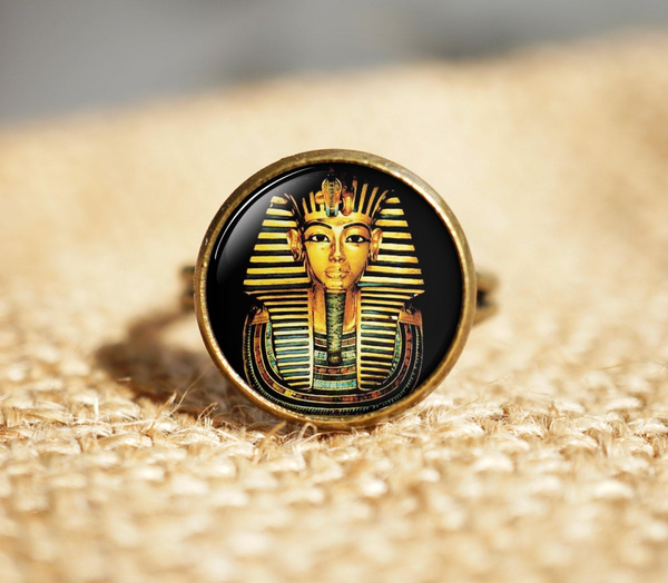 Egyptian pharaoh Rings,Ancient egypt jewelry, Egypt Rings, Tutankhamen ...