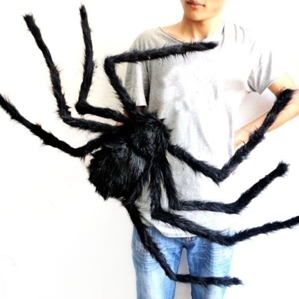 30CM-200CM 1PC Halloween Hanging Decoration Giant Spider Decor House ...