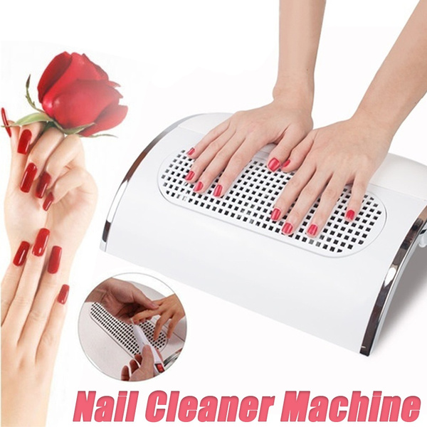Portable Hot Fan Portable Nail Dust Collector Fingernail Art Salon ...