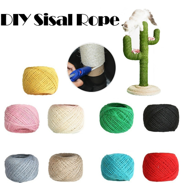 Small Forest DIY Sisal Rope for Cat Climbing Frame Cats Scratching Post ...