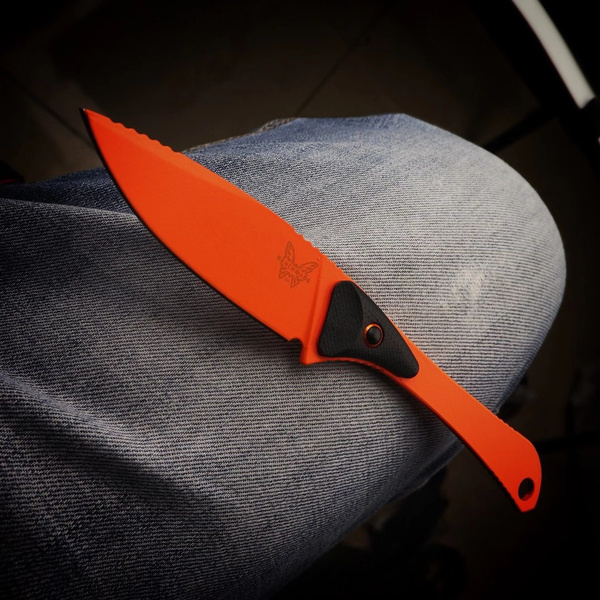 NEW Tactical Fixed Blade Benchmade 15200DLC Altitude Knife 440C HUNTING ...