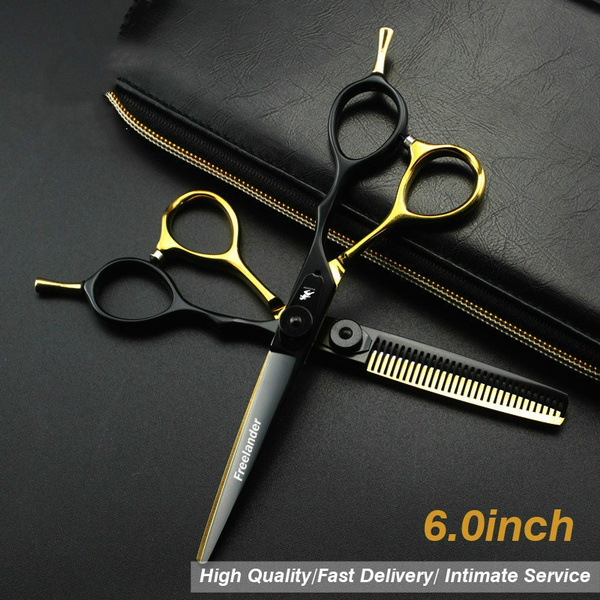 6.0 Professional Hairdressing Scissors Professional Barber Scissors Set ...