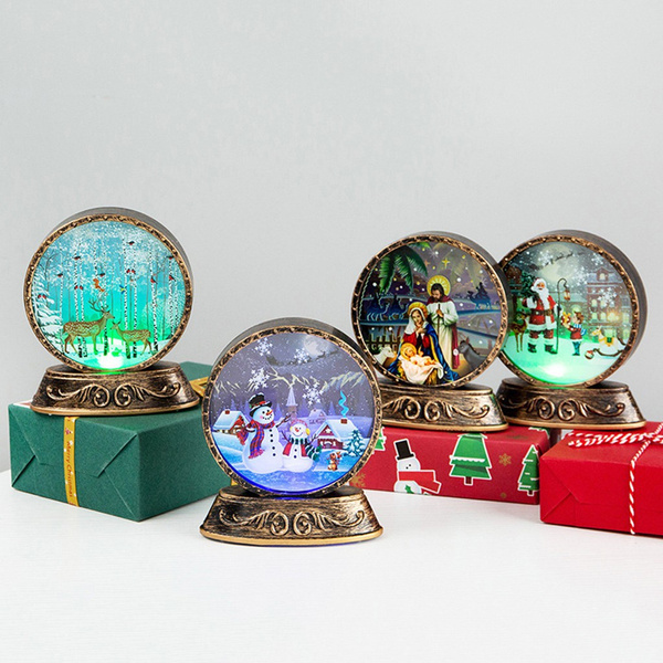 Christmas LED Lamp Creative Night Light Scene Layouts Props Night ...