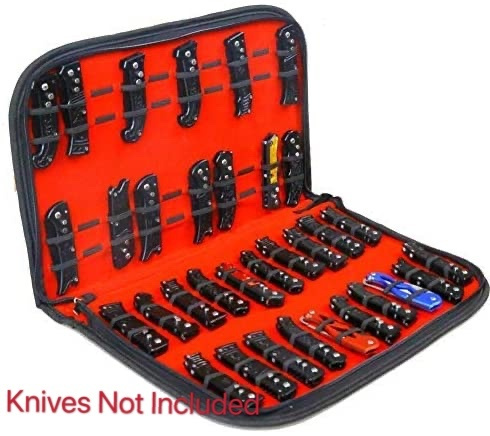 Pocket Knife Storage Case, Folding Knife Pouch Carrier Holder, Small ...