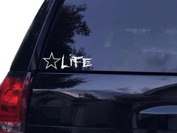 Cowboys Football Life Decal - Vinyl Car Decal Football Fan Laptop Decal ...