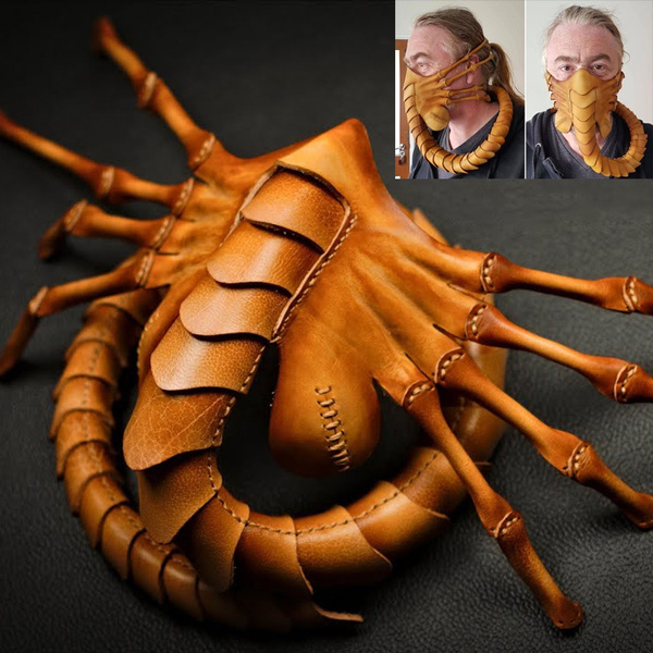 Cosmask Halloween Costume Cosplay Alien Facehugger Mask | Wish