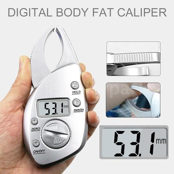 Digital Fat Caliper 0-50mm Fat Clip Sebum Clip Body Fat Clamp Fat ...