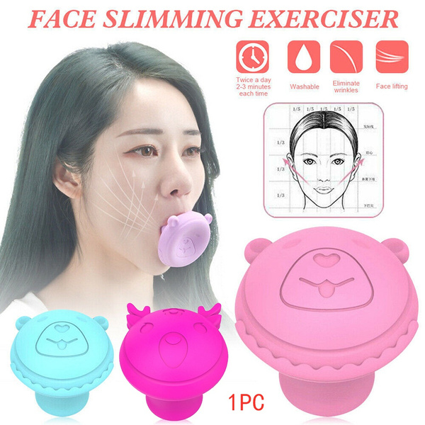 1PC Jawline Exerciser Double Chin Exerciser Ball Face Fitness Ball ...