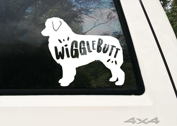 Wigglebutt Australian Shepherd Decal / Australian Shepherd Bumper ...