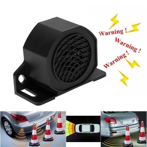12-80V Car Truck Parking Alarm Back Up Rear Reversing Warning Siren ...