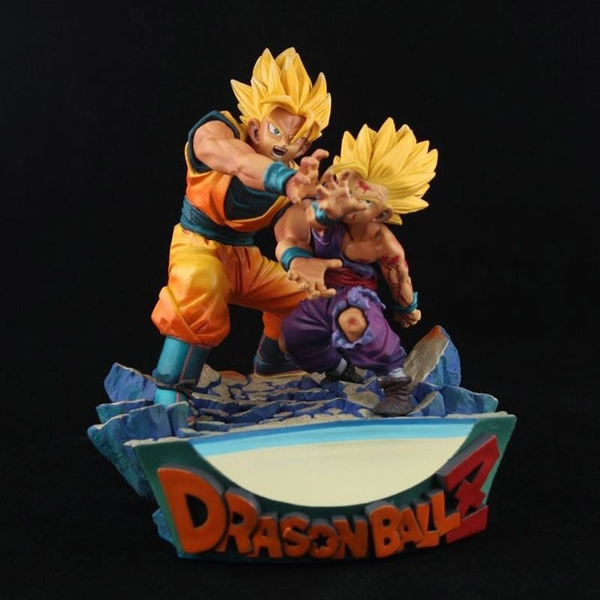 202118cm Dragon Ball Z Super Saiyan Son Goku Son Gohan Shock Wave ...