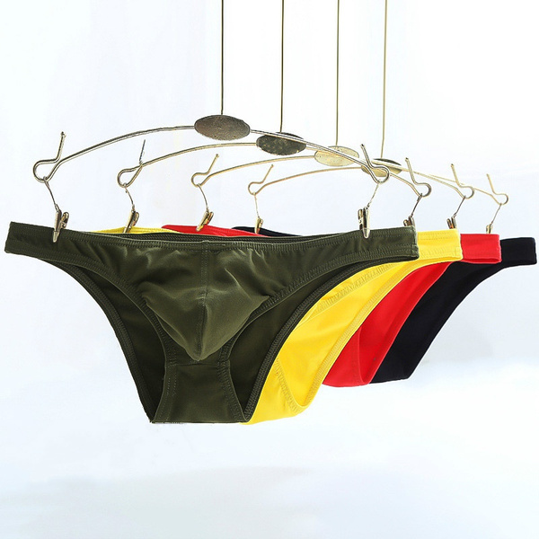 Fashionable Mens Underwear Briefs Smooth Breathable and Cool Panties ...