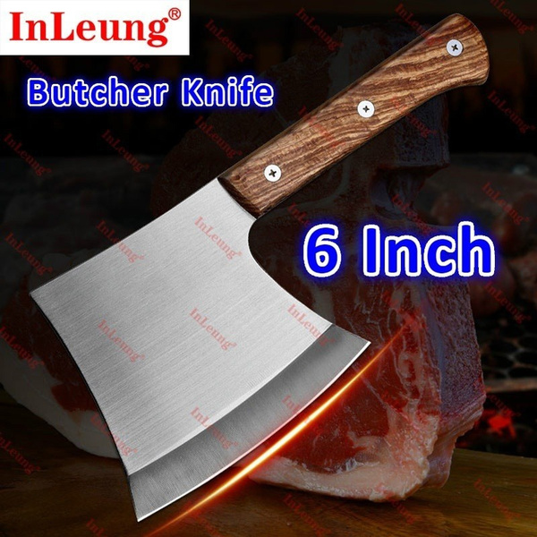 6 Inch Butcher Knife Professional Chef Knife Stainless Steel Kitchen ...