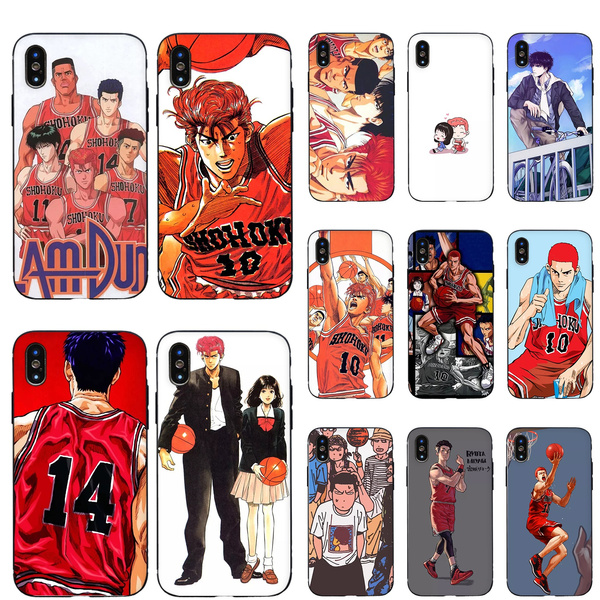 SLAM DUNK style Pattern Black TPU Phone Case for IPhone11 Pro Max ...