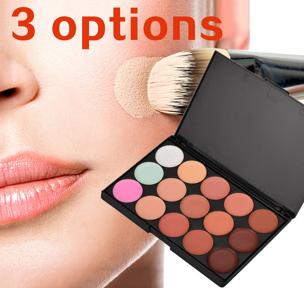 Fashion 15 Colors Concealer Face Cream Professional Waterproof Cream ...