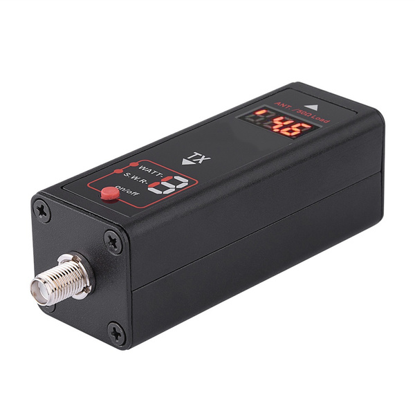 Mini Digital VHF UHF Two-Way Radio Handheld Power & SWR Meter Ham Radio ...