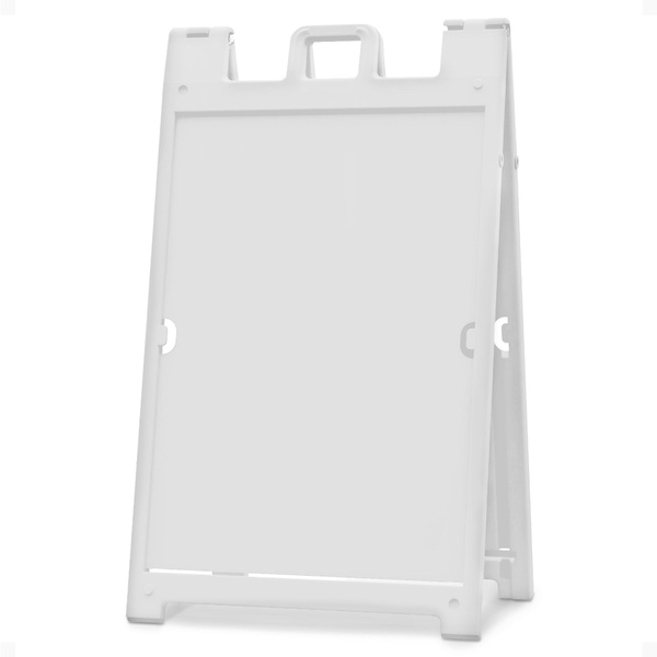 Plasticade Deluxe Signicade Portable Folding Double Sided Sign Stand ...