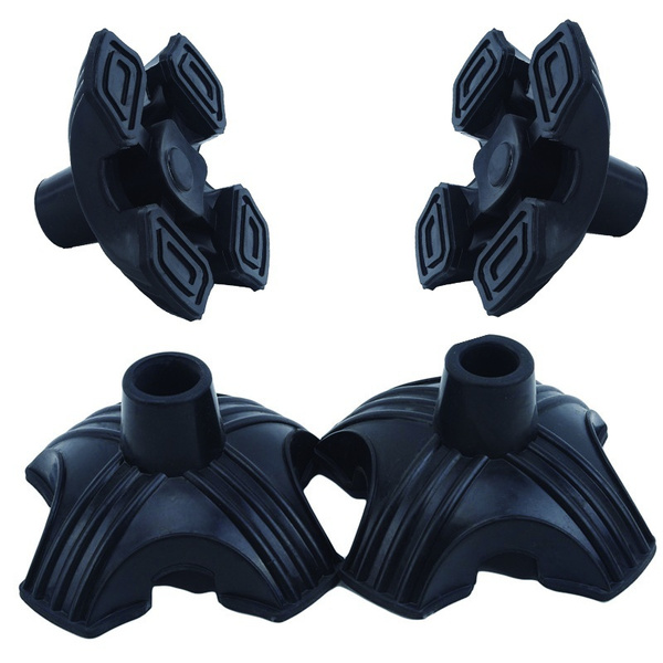 Health Care Stick Cane Self-supporting Rubber Four Base Support Non ...