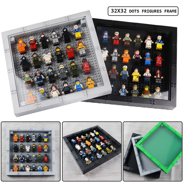 DIY Figures Display Frame with Dustproof Transparent Pane Storage Box 2 ...
