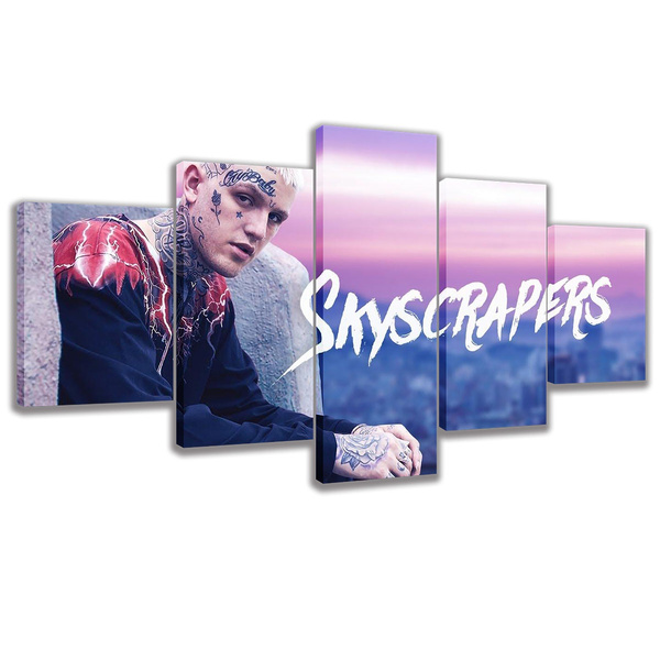 Lil Peep Rapper Wall Art Canvas Painting Picture Poster and Print ...
