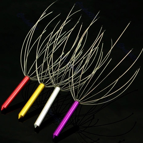 Head Wire Massager Clearing Veins Soothing Brain Refreshing Hair Claw ...