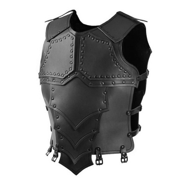 Retro Medieval Leather Vest Armor Medieval Imitation Equestrian Armour ...