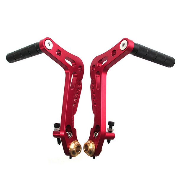 FishMotor CNC Aluminum Adjustable Racing Foot Pedals Brake Accelerator ...