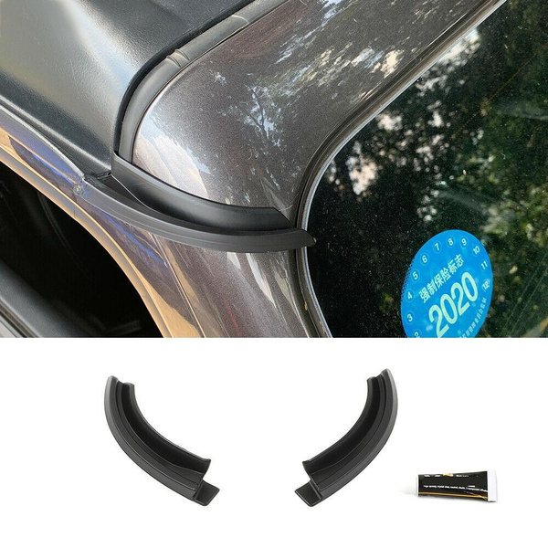 2 Pcs Roof Rain Gutter Extension Hardtop Roof Rainwater Shield Diverter ...