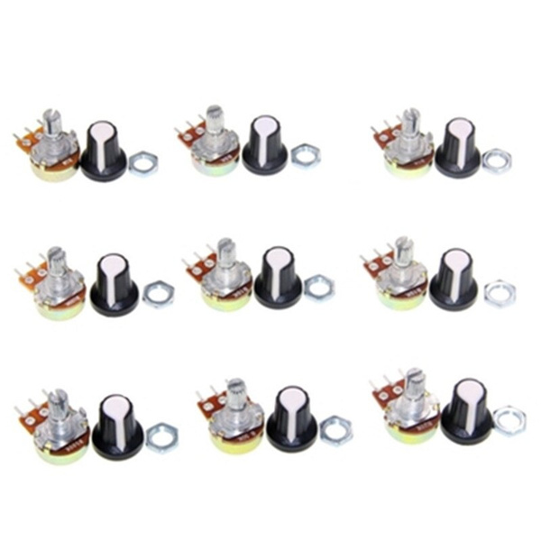 1 set of various resistance 148 potentiometer packages B1K 2K 5K 10K ...