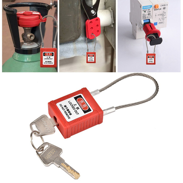 Professional Engineering Safety Padlock Rope Long Beam Lockout Tag Out ...