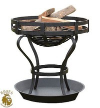 Original Fire pit with ground sheet 41 cm Medieval Cosplay Templar ...