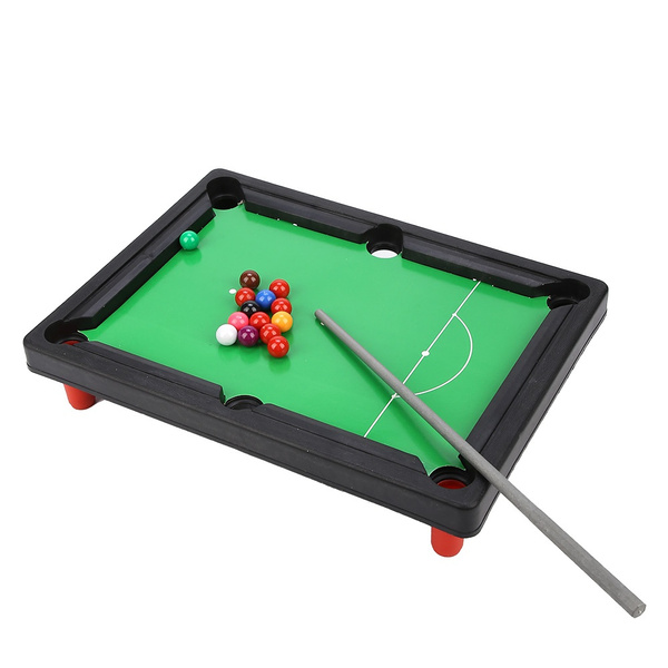 Mini Pool Table, Billiard Table, Compact Size for Family Playing for ...