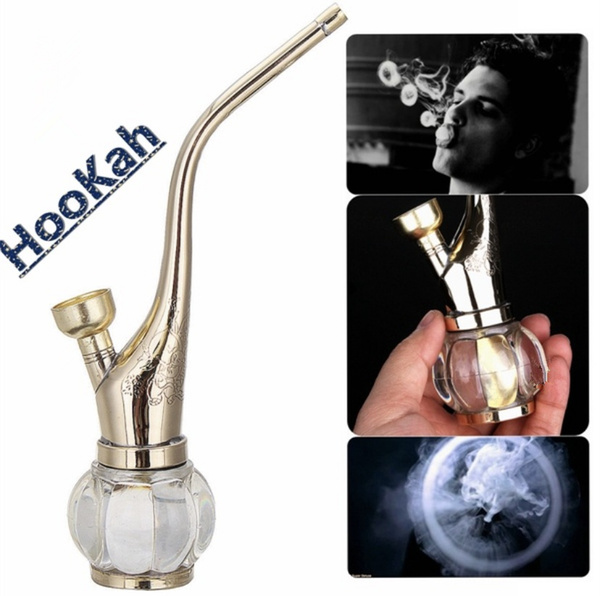 2-in-1 Copper Hookah Water Smoking Tobacco Pipe Hookah-Filter Cigarette ...