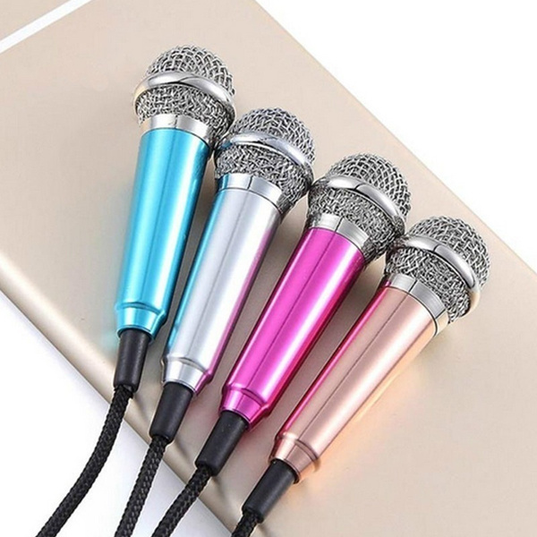 NEW Portable Wired Mini Microphone for Mobile Phone We Media Mini ...