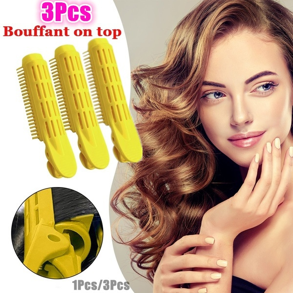 3Pcs/1Pcs Hair Curler Clips Clamps Roots Perm Rods Styling Rollers ...