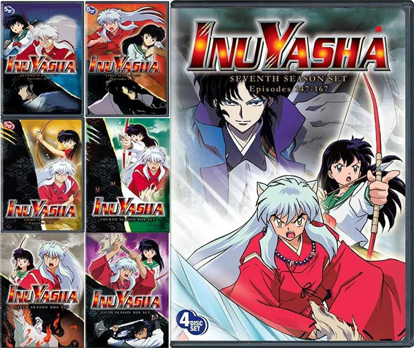 InuYasha Complete Season 1-7 (TV) (2000-2004) Collection TV Series ...