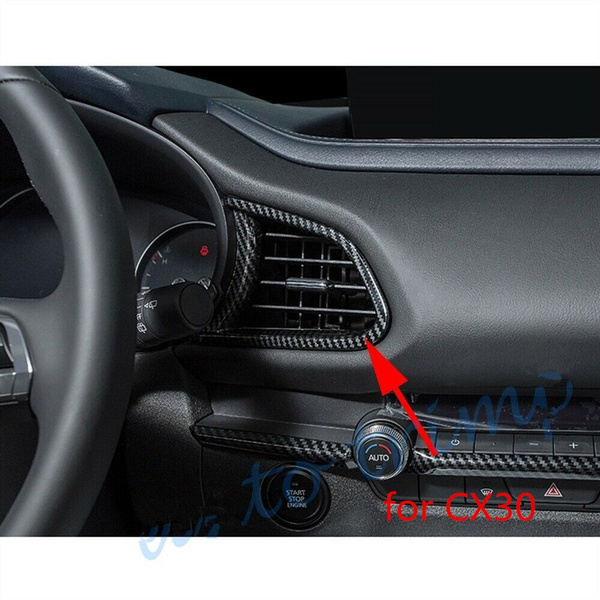 Car Front Air Vent Outlet AC Trim Cover Decoration for Mazda CX-30 CX30 ...