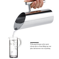 1L/1.5L/2L Water Pitcher Stainless Steel Water Tea Pot Kettle Jug Cold ...