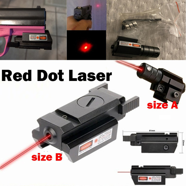 2 Size Low Profile Red Dot Sight Laser Low Profile Red Dot Laser Sight ...