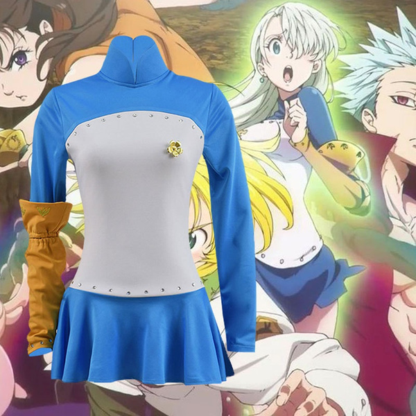 Cosplay Costume Elizabeth Costume Anime The Seven Deadly Sins Cosplay ...