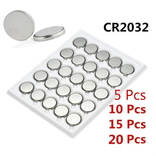 Hot 5PCS/10PCS/15PCS/20PCS Button Battery CR2032 CR2025 CR2016 3V ...