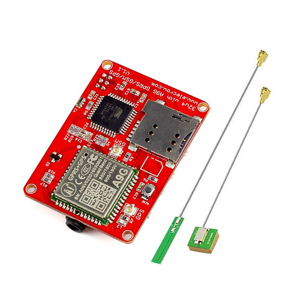 ATMEGA 32u4 A9G Module GPRS GSM GPS Board Quad-band 3 Interfaces GPRS DIY Kit GPS Sensor ...