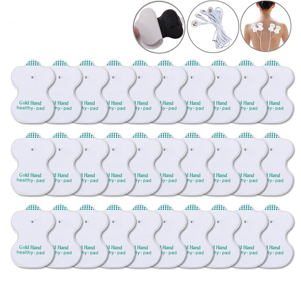 New 20/10/Multiple Pcs Electrode Adhesive Pads for Tens Acupuncture ...